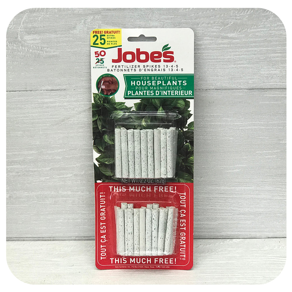 Jobe's Houseplant Spikes Twin Pack - Davenport Garden Centre